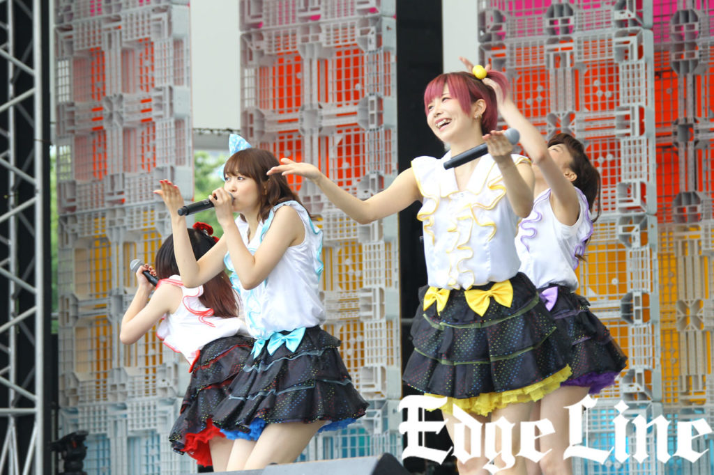 i☆Ris4回目のTIFで最大級キャパの野外ステージ！観客たちを熱狂のパフォーマンス【TIF2017】