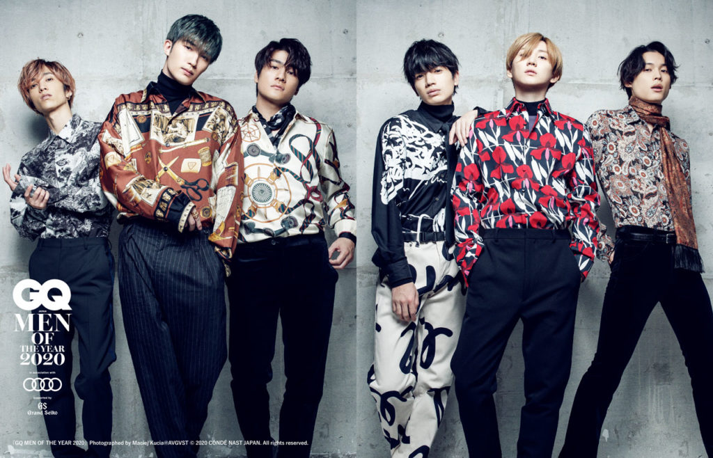 Snow Man×SixTONES「GQ MEN OF THE YEAR 2020」受賞でジェシーやらウール授賞式登場へ！その受賞理由に「ポップ・アイコンとして旋風」や「比類ないパワーに大注目」