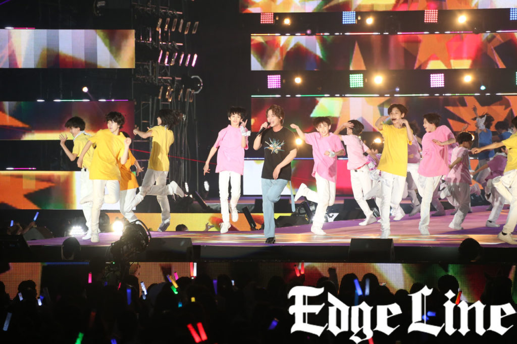 中山優馬 ガルアワ登場でステージいっぱいのジャニーズJr.、Go!Go!Kidsらとパフォーマンスやランウェイ歩く