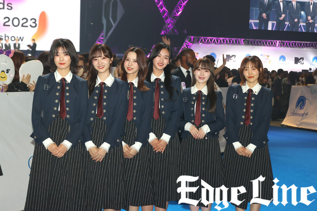 櫻坂46ブルーカーペットへ「ドキドキ」！MTV VMAJ 2023 Pre-Showに
